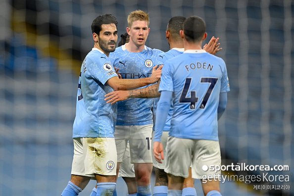 [EPL 리뷰] '답답한' 맨시티, 강등권 WBA와 1-1 무승부…6위 도약 : 네이트 스포츠