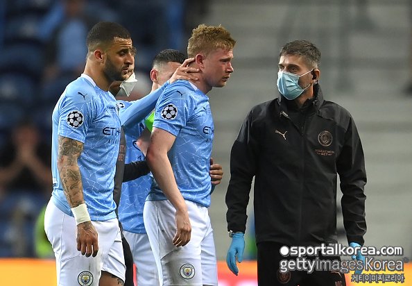 KDB의 UCL 결승 회상, "아침 10시에도 유니폼 입고 있더라" : 네이트 스포츠