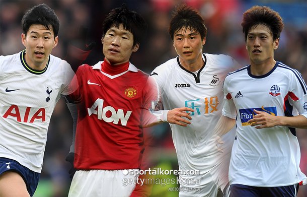 SON의 EPL 100호골 대기록, 박지성+기성용+이청용 '선배들 소환' : 네이트 스포츠