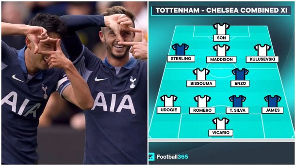 "SON 이번 시즌 EPL 10경기 8골 최고 모습으로 돌아왔어" 토트넘-첼시 통합 베스트 11 선정 : 네이트 스포츠