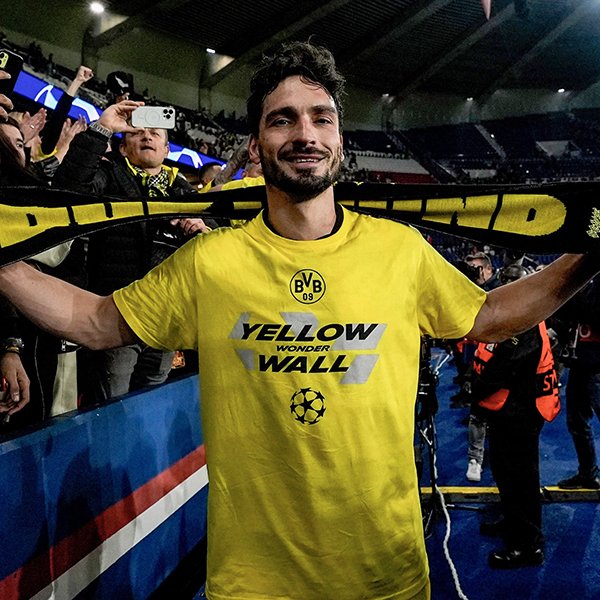 '클래스는 영원하다' BVB 레전드 훔멜스, '꿀벌 구단' 결승 이끈 선제골 '쾅' → 2G 연속 POTM 선정…11년 만에 우승 재도전 : 네이트 스포츠