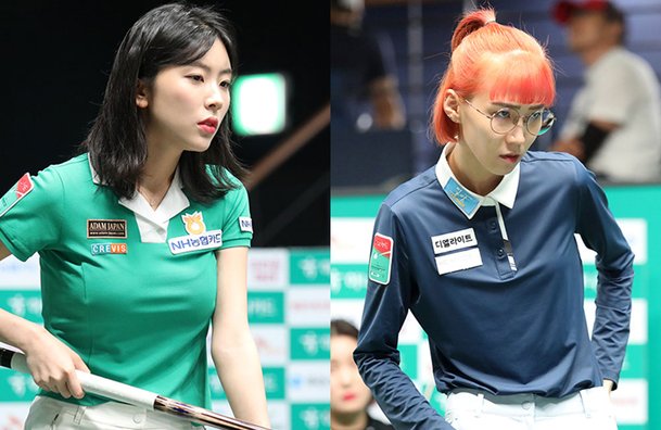 LPBA 20대 신예 돌풍…정수빈-김다희, 나란히 '챔프' 김예은-강지은 꺾고 첫 4강 진출 : 네이트 스포츠