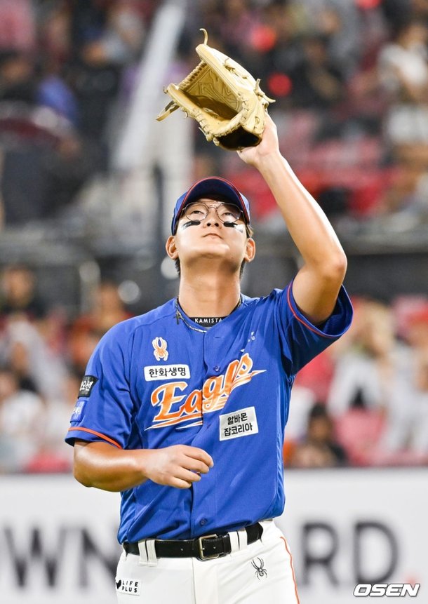 154km→158km→159km 뱀직구에 150억 타자도 속수무책…'긁히면 언터처블' 김서현, 한화 5강 도전의 열쇠 : 네이트 스포츠