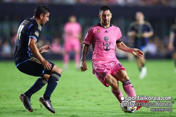 '미쳤다' 메시, 마이애미 올타임 NO.1 등극 초임박…복귀전 '2G 1AS' 맹활약→'이구아인 기록 2골 차 맹추격' : 네이트 스포츠