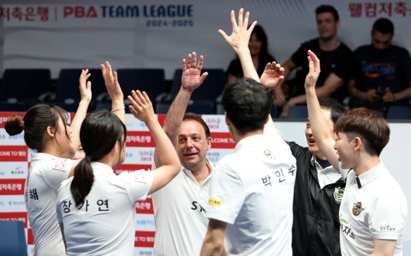 '풀세트 끝 역전승' PBA 팀리그 2R 첫 날부터 박빙…SK렌터카-에스와이-하이원 나란히 승리 : 네이트 스포츠