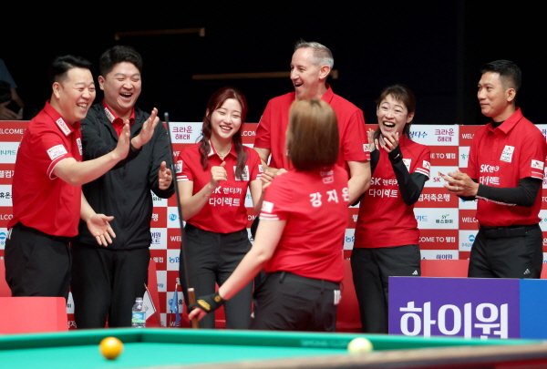 '퍼펙트큐+시즌 최다 6연승' SK렌터카, PBA 팀리그 2R 3연승→단독 선두 등극 : 네이트 스포츠