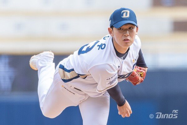 '154km/h 광속구+너클커브' 비상한 유망주 NC 신영우, 데뷔 첫 1군 선발 출격 [춘추 이슈] : 네이트 스포츠