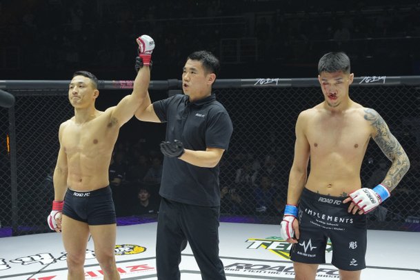 '로드FC 063' 차세대 슈퍼스타 양지용, 짜릿한 한일전 TKO 승…"문제훈, 김수철 기다려" : 네이트 스포츠