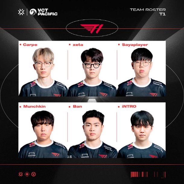 VCT 퍼시픽 25일 팡파르…韓 대표 DRX·T1·젠지가 전한 각오 : 네이트 뉴스