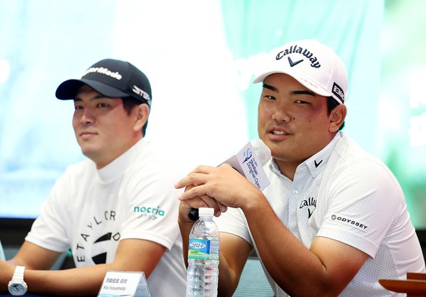 KPGA JGTO 아시안투어 스타 총출동 신한동해 오픈 우승 공약은? : 네이트 스포츠