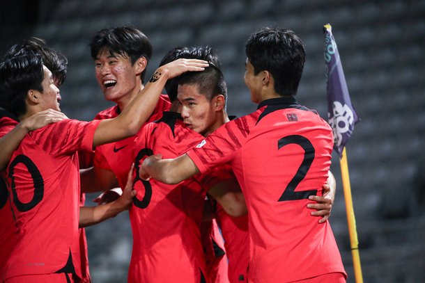 "기대 이상"…한국 U-18, 우크라이나 4-2 제압 '서울 EOU컵 첫승'[SS현장] : 네이트 스포츠