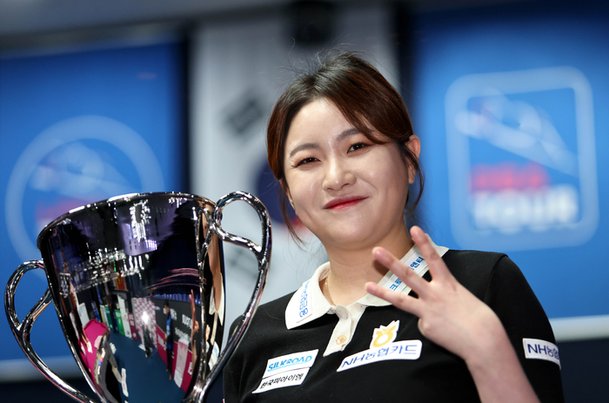 '97분 종료+최고 애버리지' 김민아 LPBA 결승 역사 새로 썼다…찬란한 3승 달성 [SS현장속으로] : 네이트 스포츠