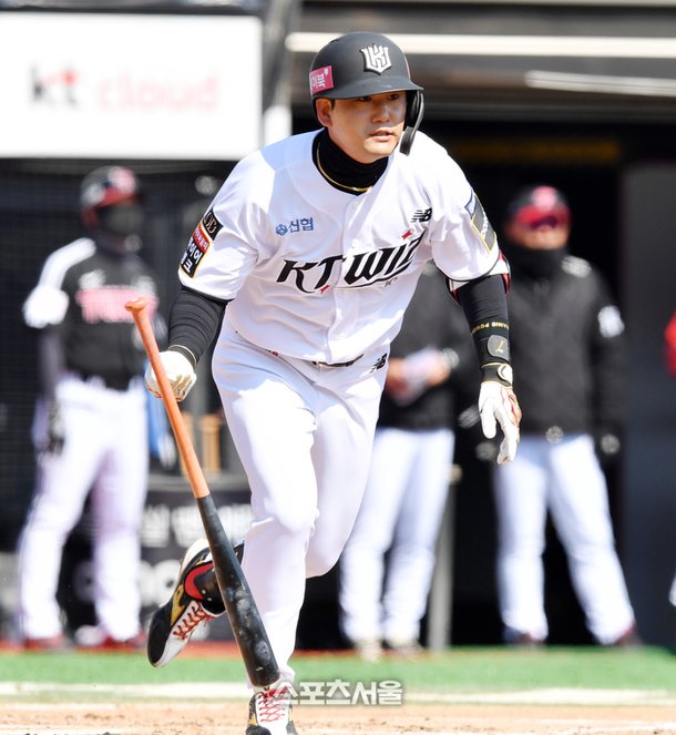 KT 김상수 '1500안타' 달성, 역대 KBO리그 45번째 [SS수원in] : 네이트 스포츠