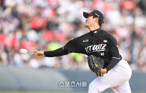 KT 마법의 선승 바라본다, 고영표 WC2 불펜 등판 후 1차전 선발···LG는 엔스 출격 [준PO] : 네이트 스포츠