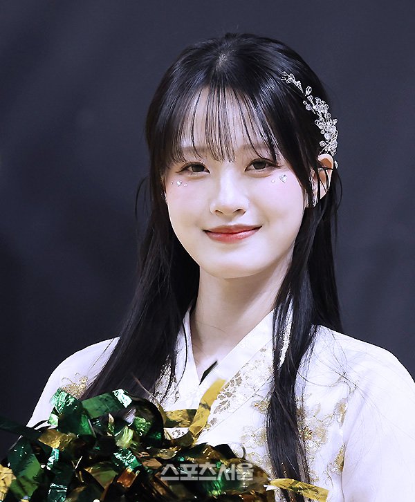 '단아한 한복 자태' 정설아 치어리더, 농구선수 출신 청순 미녀! [강명호의 줌인] : 네이트 스포츠