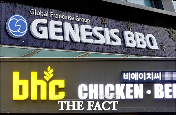 [TF초점] "매출 30% 증발" bhc-BBQ '치킨 전쟁'에 가맹점 등 터진다 : 네이트 뉴스