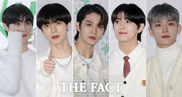 코엑스 윈터 페스티벌 홍보대사 CIX, '빛나는 다섯 왕자님' [TF사진관] : 네이트 뉴스