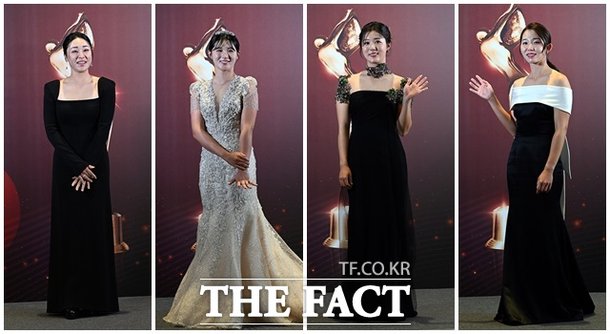 2024 KLGPA 주인공은 '3관왕' 윤이나…드레스 대상은 누가? [TF사진관] : 네이트 스포츠