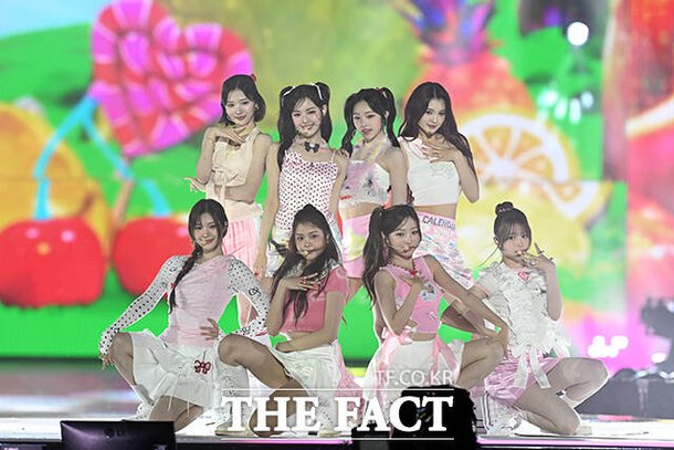 [2025 TMA] 화려한 TMA 오프닝 '하츠투하츠 표 빨간 맛' : 네이트 연예