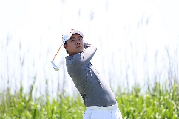 김한별, KPGA 클래식 2R 단독 선두…"최대한 공격적으로 치겠다" : 네이트 스포츠