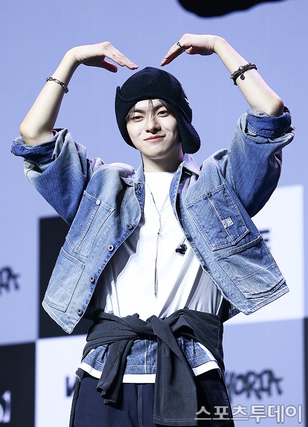 [ST포토] 알파드라이브원 리오, '사랑해' : 네이트 연예