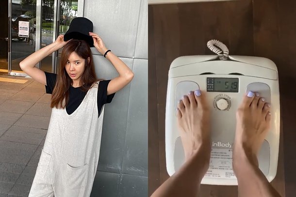 김준희, 몸무게 51kg 더 빠졌다…"운동·식단 안하는데 이런날도 온다" : 네이트 연예