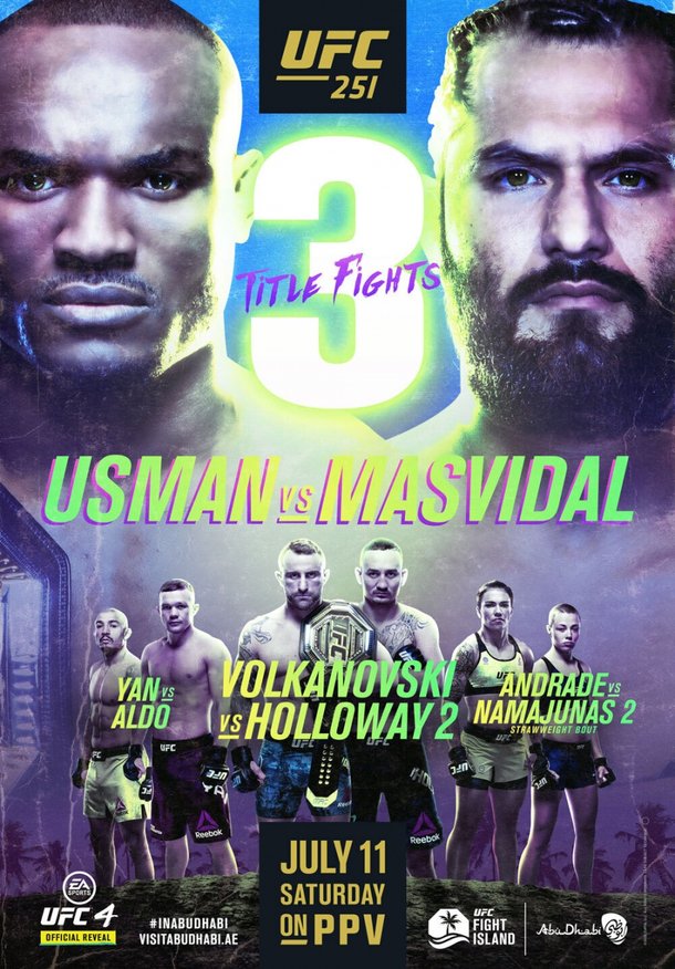 [오늘의 UFC(7/7)] "마스비달이 이기면, UFC 웰터급 엉망 된다" : 네이트 스포츠