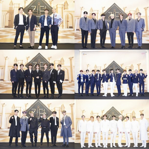 비투비·아이콘·SF9 "고민했다"vs더보이즈·에이티즈 "안했다"…'킹덤' 출사표 : 네이트 연예