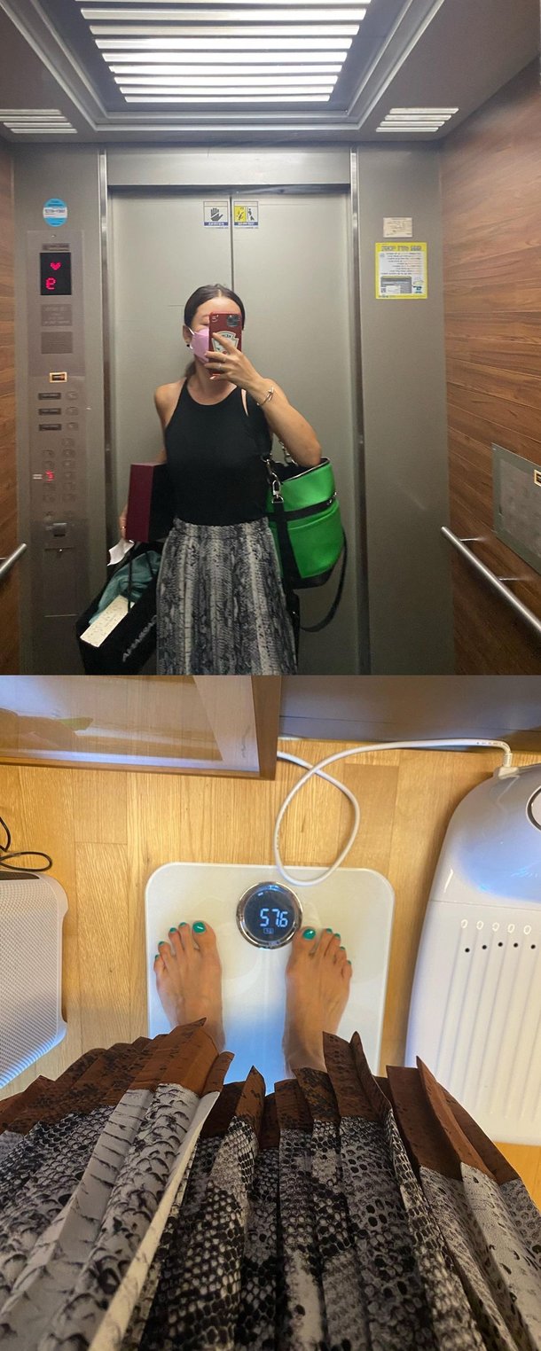 "저울이 돌았나"…안선영, 한달 뺐는데 1주만에 57.6kg 도루묵 '경악' : 네이트 연예