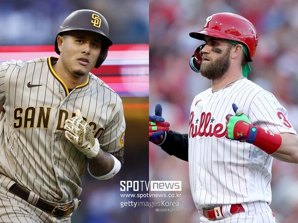 대표팀→1R 지명→FA 최대어→NLCS…마차도-하퍼의 13년 인연 : 네이트 스포츠