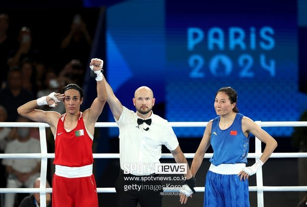 '남성 염색체' 칼리프, 여자복싱 금메달…상대 기권+3회 연속 심판 전원일치 판정승 [올림픽 NOW] : 네이트 스포츠
