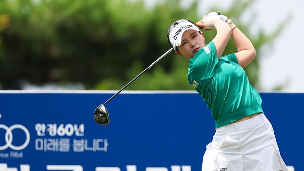 윤이나 · 박현경 · 안송이, KLPGA 투어 BC · 한경 대회 2R 선두 : 네이트 스포츠