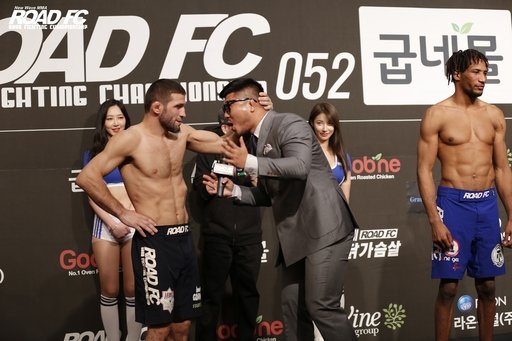 기다려라 권아솔!…굽네몰 ROAD FC 052 개최 : 네이트 뉴스
