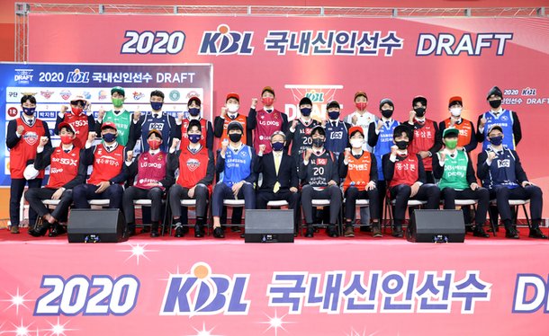 KBL, '2021 KBL신인선수 드래프트' 순위 추첨 행사 진행 : 네이트 스포츠