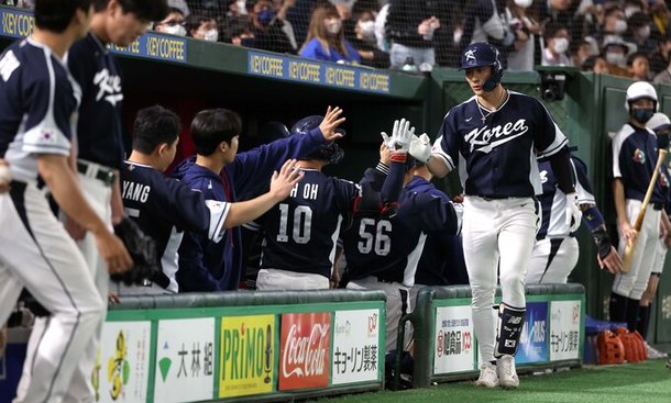 [WBC 지금] 김하성·박건우 쾅쾅…한국, 중국전 콜드게임 승리 : 네이트 스포츠