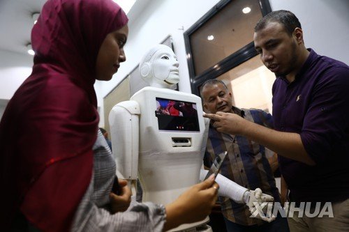 EGYPT-CAIRO-ROBOT NURSE : 네이트 뉴스