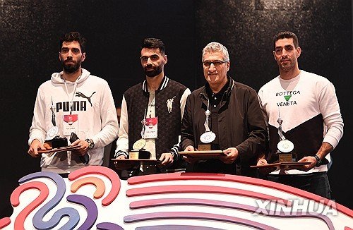 IRAN-TEHRAN-HANGZHOU ASIAN GAMES-HONORING CEREMONY : 네이트 뉴스
