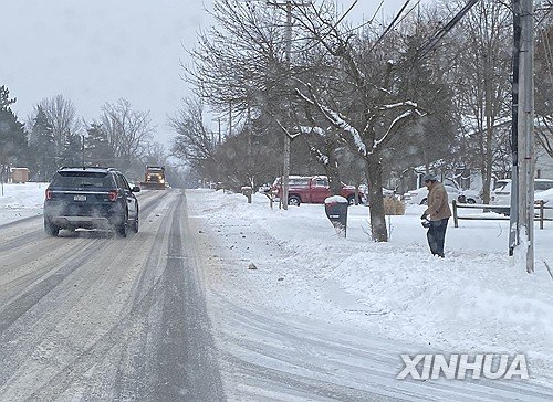 U.S.-NEW YORK-ERIE COUNTY-SNOW : 네이트 뉴스
