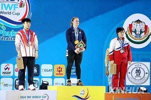 (SP)THAILAND-PHUKET-WEIGHTLIFTING-IWF WORLD CUP-WOMEN'S 71KG : 네이트 뉴스