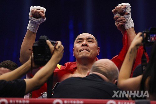 (SP)SAUDI ARABIA-RIYADH-5VS5 BOXING-ZHANG ZHILEI : 네이트 뉴스