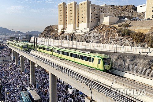 SAUDI ARABIA-MECCA-2024 HAJJ-CHINESE-BUILT LIGHT RAIL : 네이트 뉴스