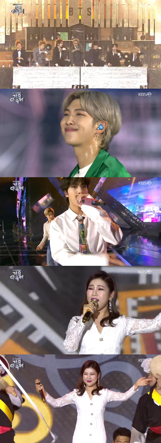 [S종합] '2019 KBS 가요대축제', 다채로운 장르의 화합…방탄소년단→송가인까지 : 네이트 뉴스