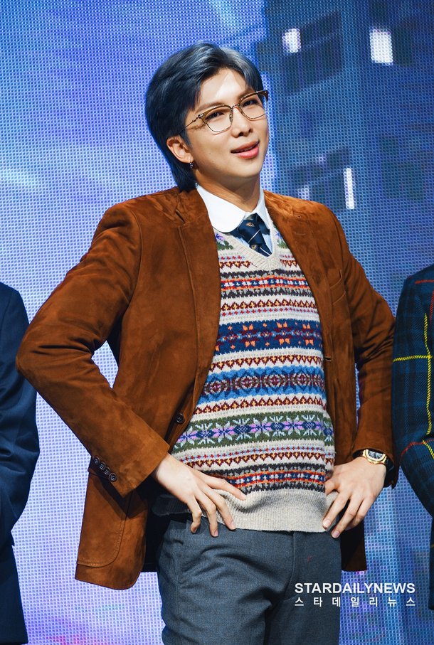 [S포토] 방탄소년단(BTS) RM, '아아 테스형~' (2020 MMA) : 네이트 연예