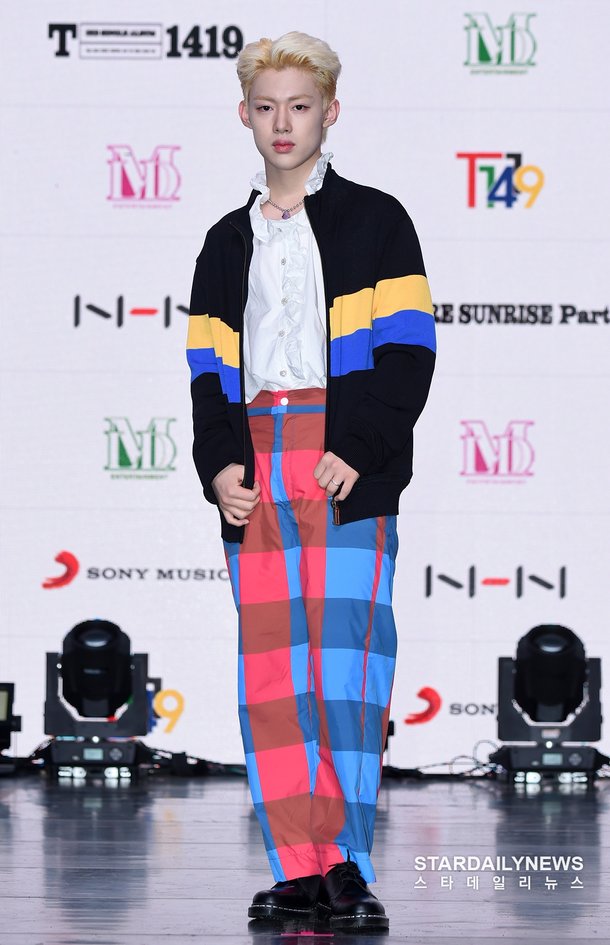 [S포토] T1419 카이리, '알록달록' : 네이트 연예