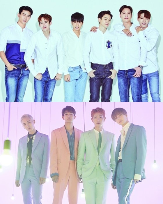 2PM→샤이니까지…군백기 끝낸 아이돌 완전체 컴백 : 네이트 연예