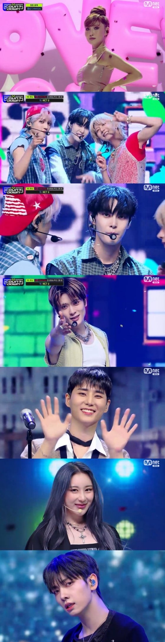 BTS 뷔, '엠카' 3주 연속 1위…성한빈 새 MC+화사·김세정 컴백+라이즈 데뷔[★밤TView] : 네이트 연예