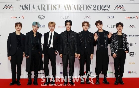 2023 AAA 참석한 호라이즌[★포토] : 네이트 연예