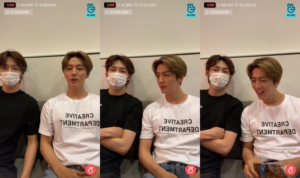 SF9 영빈X주호, 컴백 스포 "여태껏 보여드린 적 없는 섹시함" [V라이브] : 네이트 연예