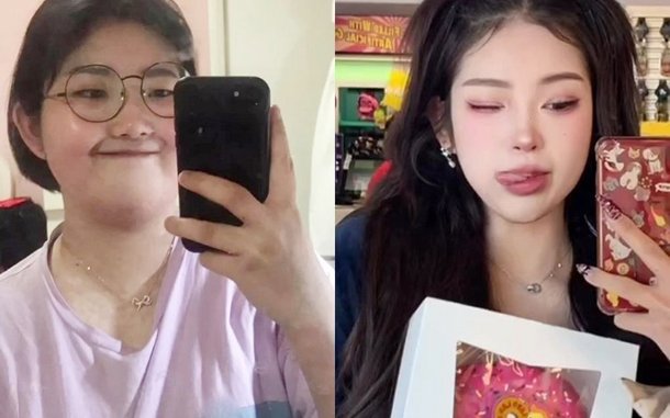 '96kg→47kg' 최준희, 다이어트 진짜 성공했네…완전히 달라진 비주얼 : 네이트 연예