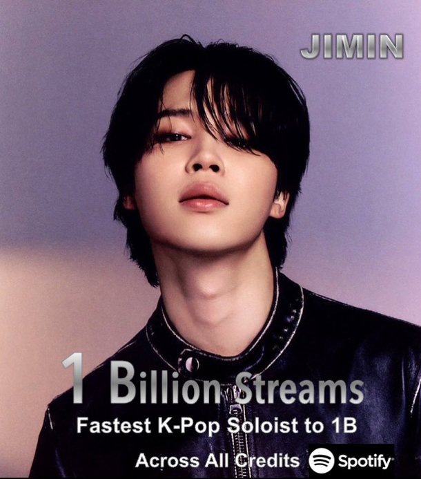 [bts News] 방탄소년단 지민 기네스 깨고 韓 솔로 최단 스포티파이 10억 스트리밍 돌파 Legend Jimin